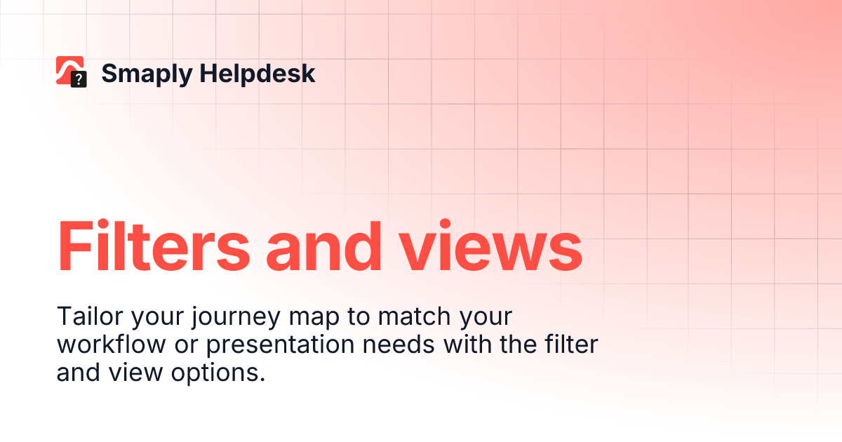 Filters and views | Smaply Helpdesk